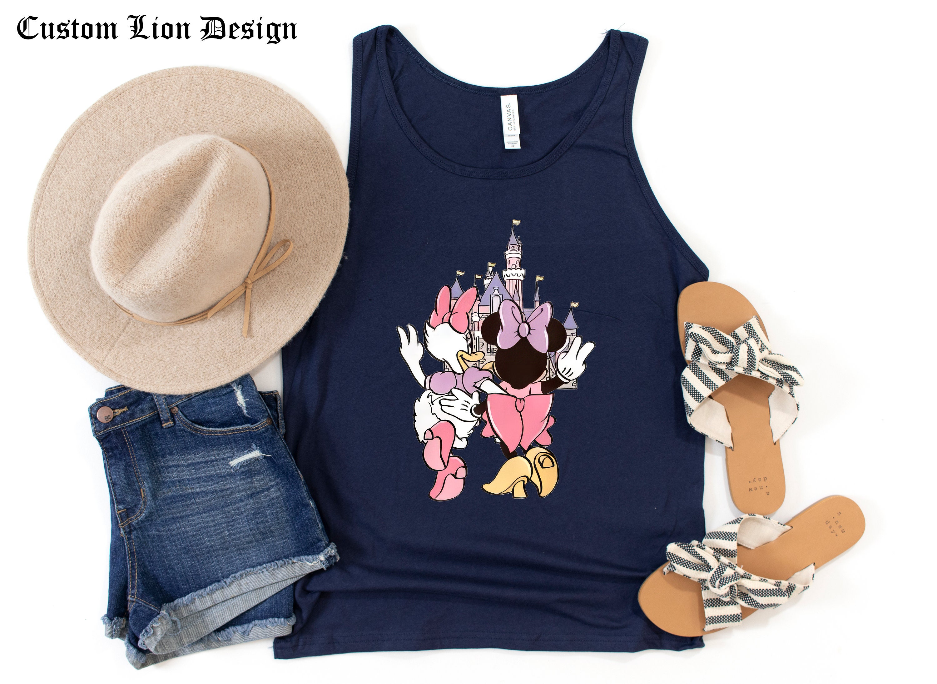 Disney Tank Top, Minnie and Daisy Tank, Best Friends Tank, Disney Girl ...