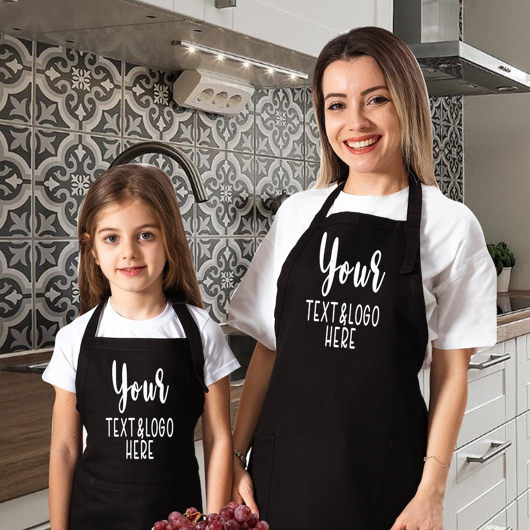 Personalised Matching Family Apron With Names ,customized Apron, Baking ...