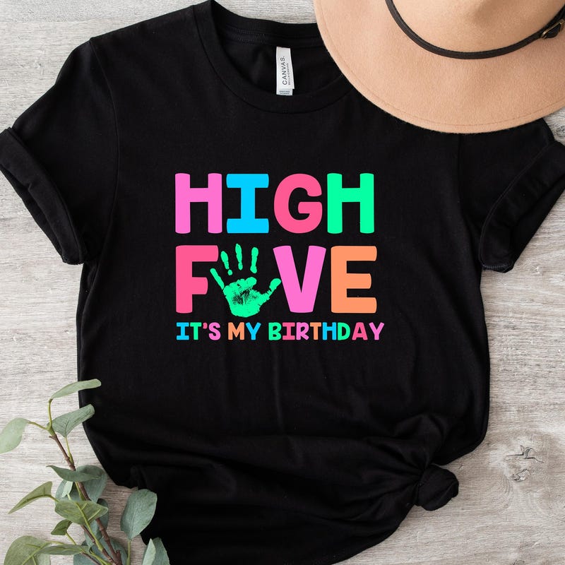 High Five Shirt - Etsy