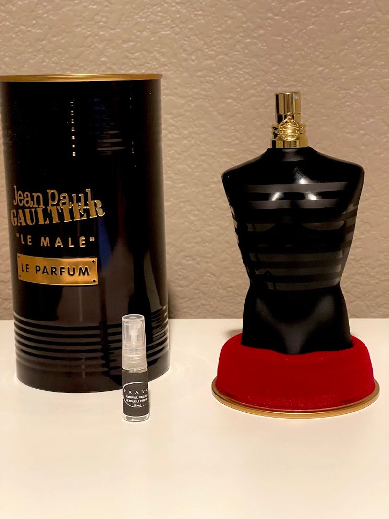 Jean Paul Gaultier Le Male Le Parfum 3ML/5ML/10ML Travel Spray - Etsy