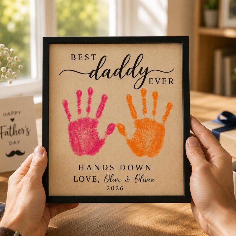 Hands Down Best Dad - Etsy