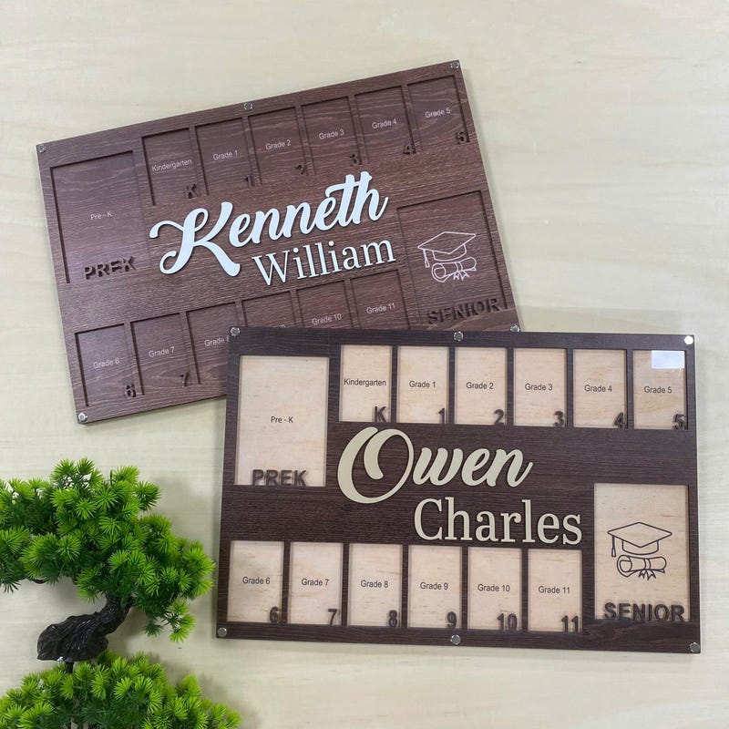 School Picture Frame - Etsy