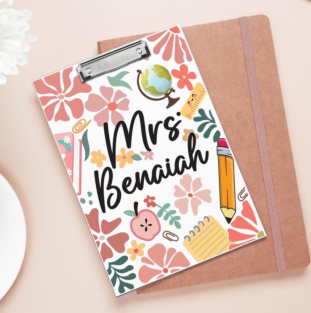 Customized Teacher Clipboard, Teacher Appreciation Gifts, Teacher Gift ...
