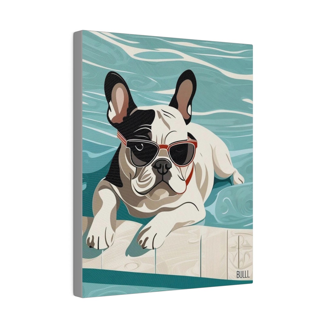 French Bulldog Wall Art, Gift for Frenchie Moms and Dads, Great for All ...