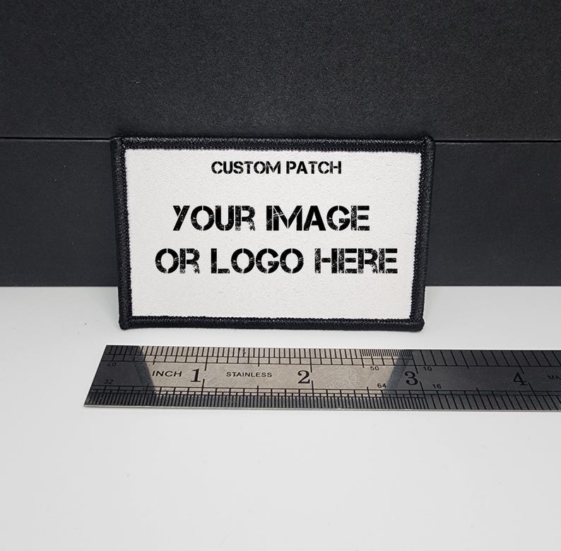 Custom Morale Patch 2"x3" Text/image Personalized Sublimation (no ...