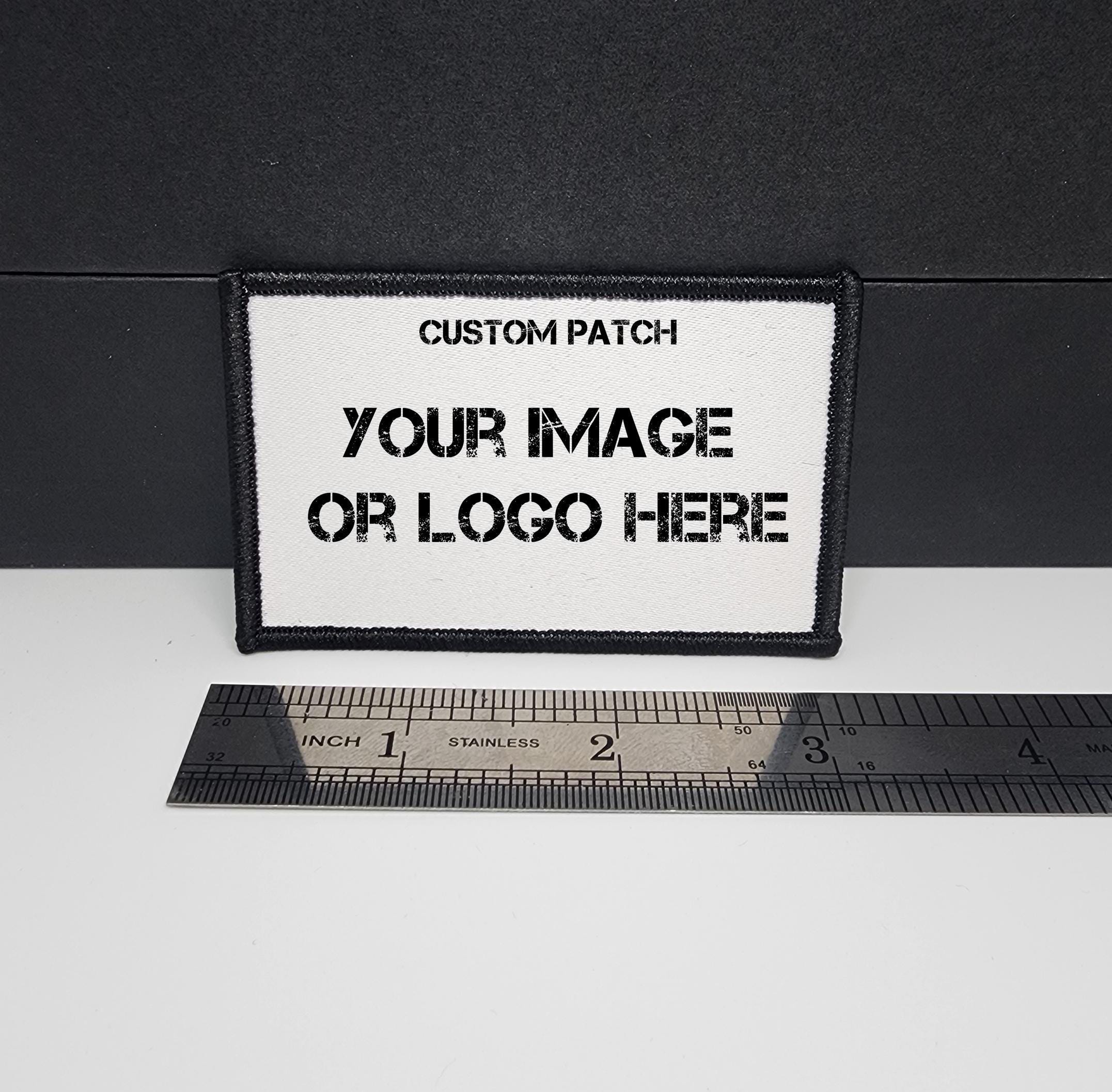 Custom Morale Patch 2"x3" Text/image Personalized Sublimation (no ...