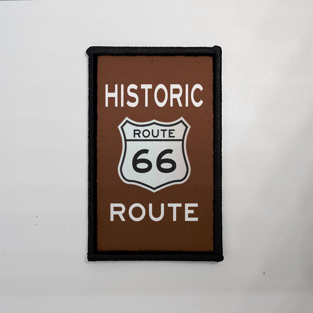 Historic Route Camping Morale Patch Tactical 2x3 Patch - Etsy