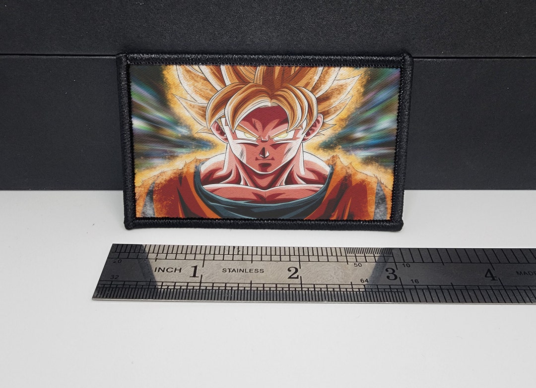 Anime Inspired Morale Patch Custom Tactical Super Saiyan Goku 2x3 Inch ...