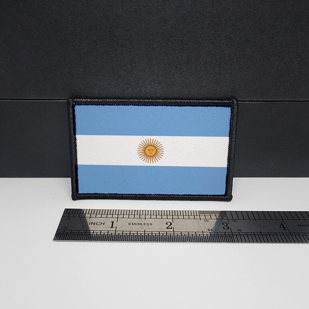 Argentina Flag Morale Patch Custom Tactical Patch 2x3 Inch Argentian Flag Patch - Etsy