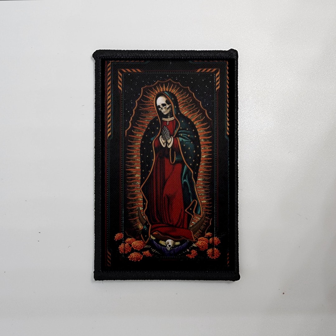Santa Muerte Morale Patch Tactical 2x3 Patch - Etsy