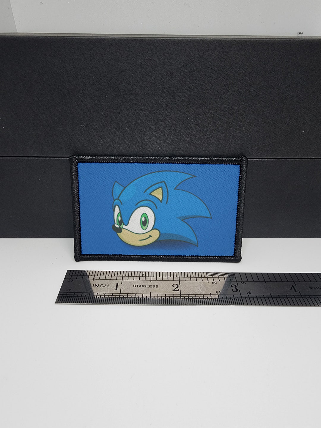 Video Game Inspired Morale Patch Custom Tactical Sonic the Hedgehog 2x3 ...