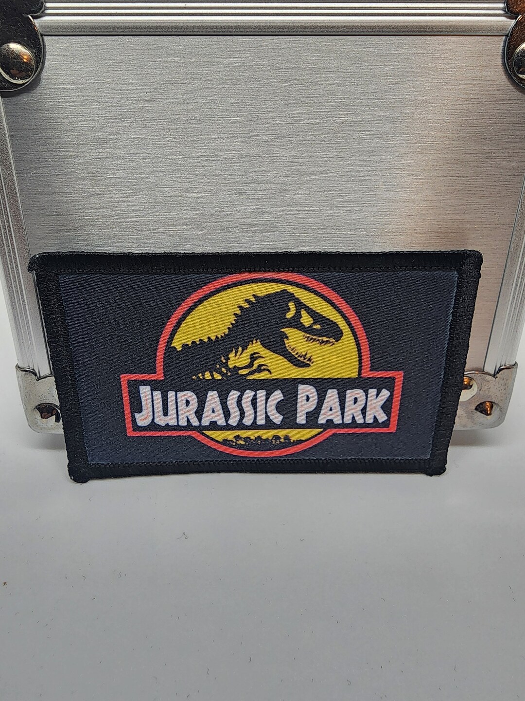 Jurassic Park Movie Logo Hook and Loop Tactical Patch 2x3 Inch - Etsy