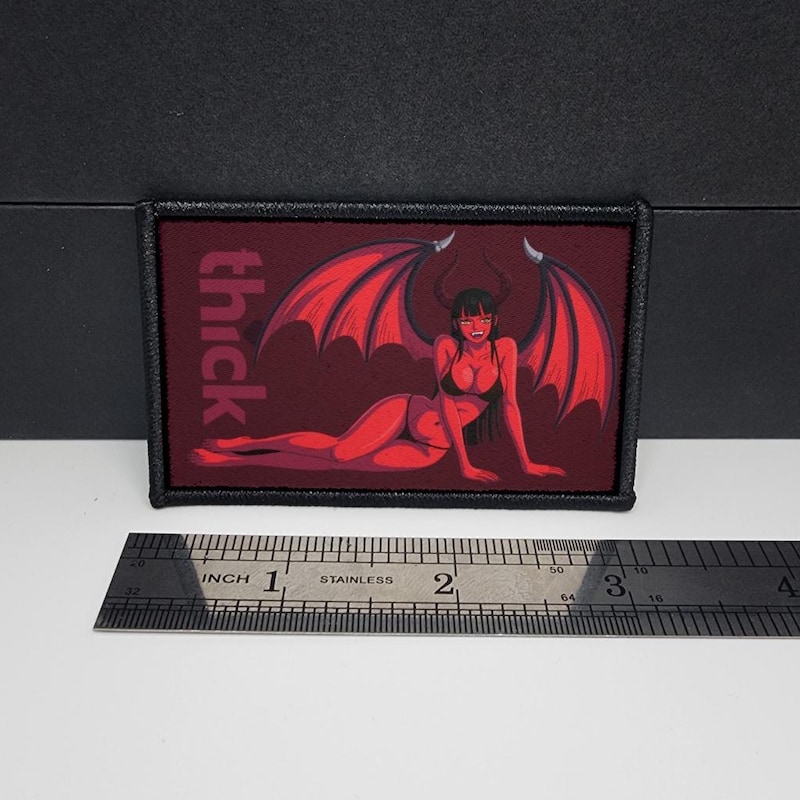 Thick Anime Girl Patch - Etsy