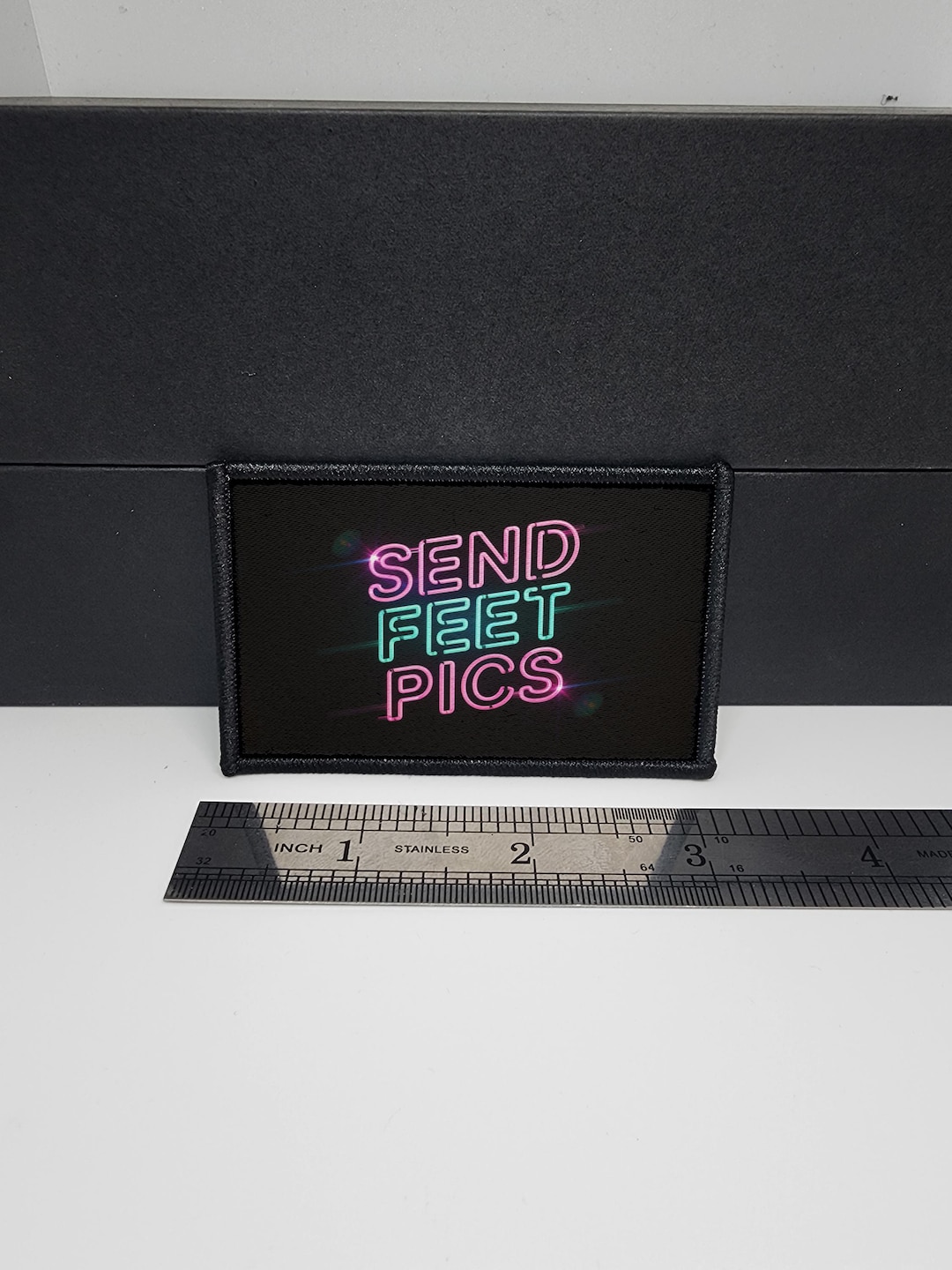 Send Feet Pics Meme Funny Morale Patch Tactical 2x3 Inch - Etsy