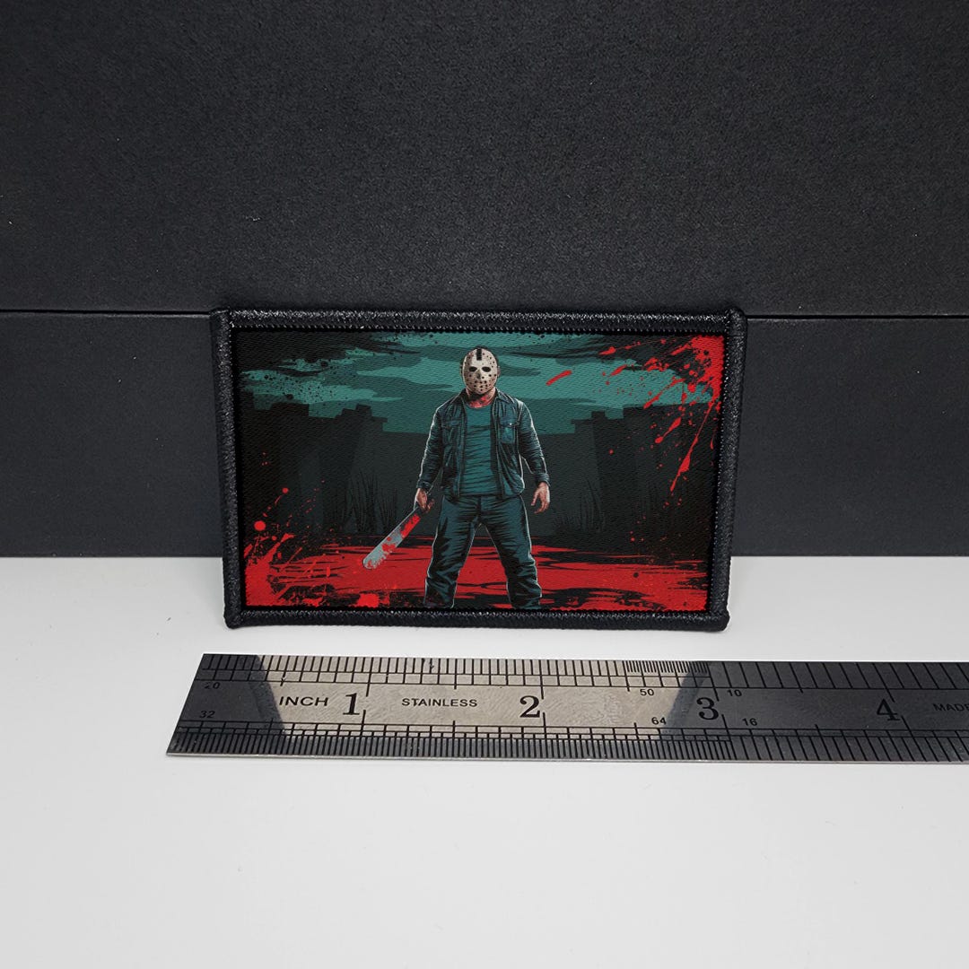 Horror Movie Inspired Morale Patch Custom Tactical Jason 2x3 Inch - Etsy