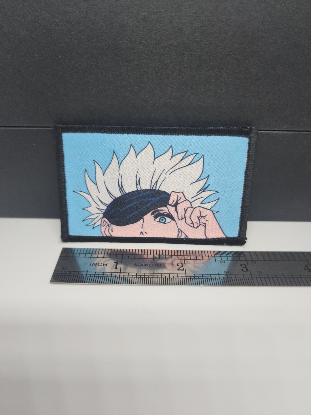 Anime Inspired Morale Patch Custom Tactical Satoru Gojo 2x3 Inch - Etsy