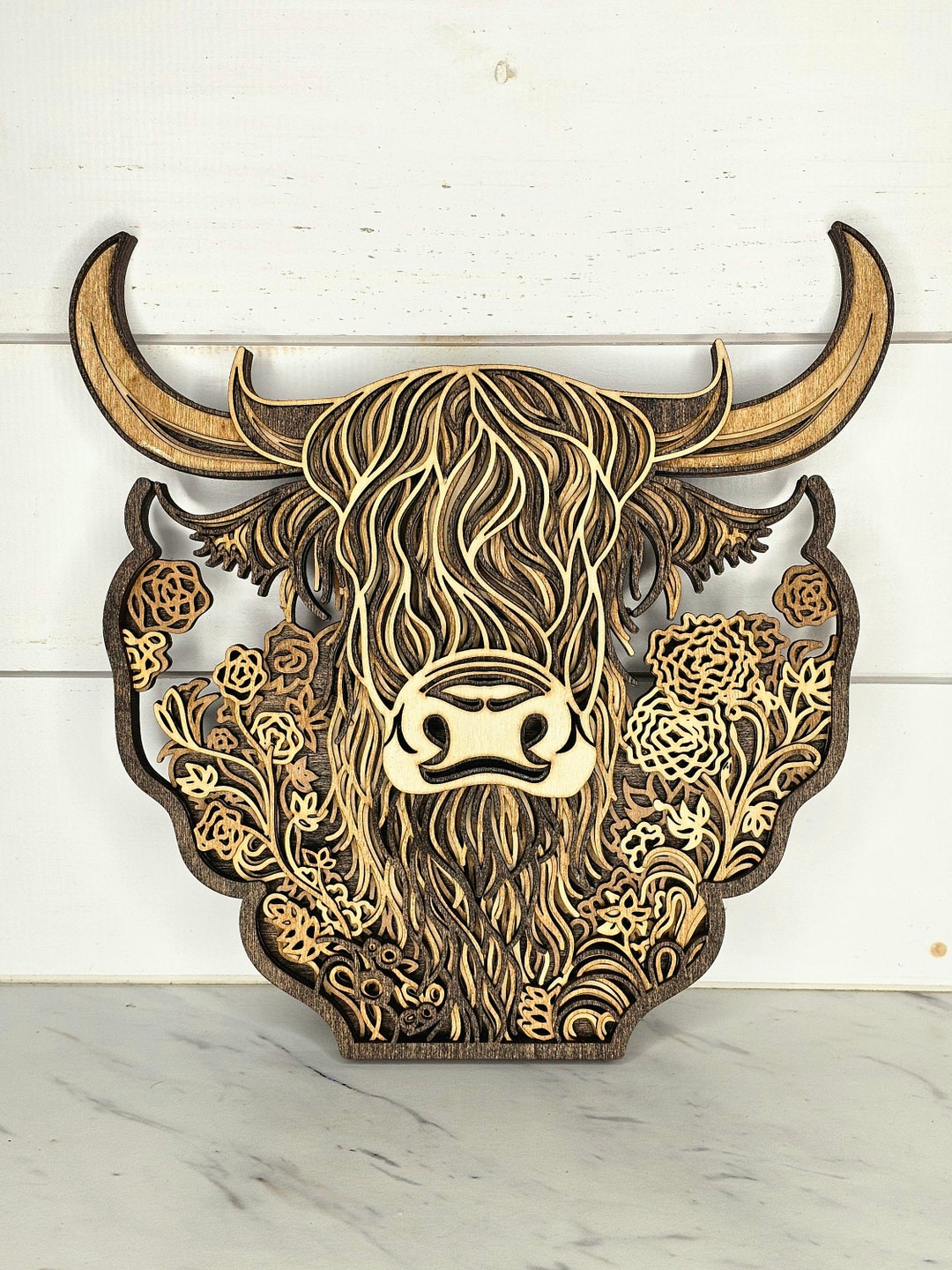 Highland Cow Mount - Etsy