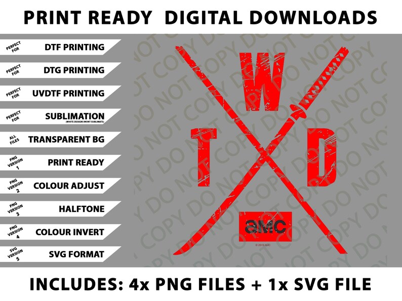 TWD Season X Logo Png Bundle, SVG Files, Digital Downloads - Etsy