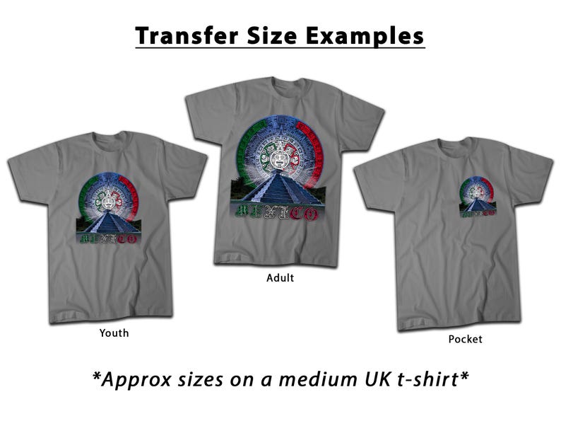 Chichen-itza Maya Calendar Green White Red Stars Astronomy Dtf Transfer ...