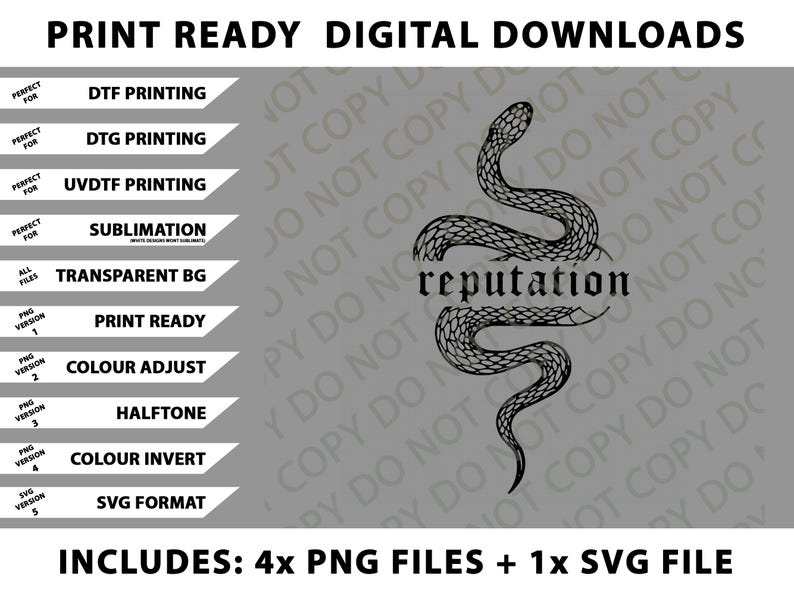 Snake Reputation in World Png Bundle, SVG Files, Digital Downloads - Etsy
