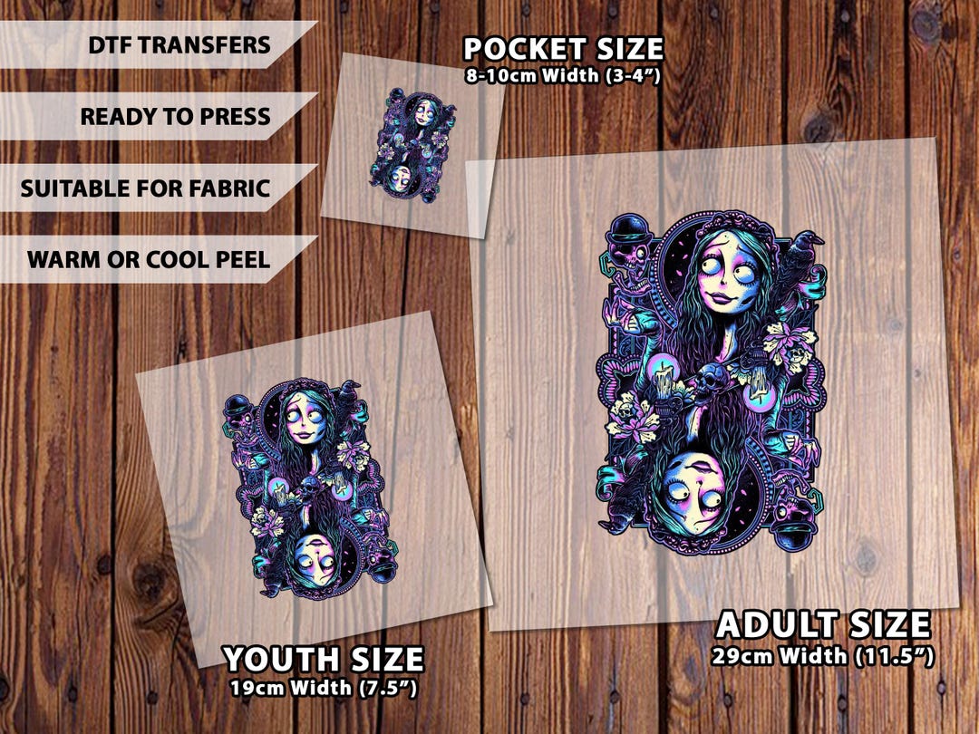 Suit of Corpse, Corpse Bride, Emily, Victor Van Dort, PNG Bundle Dtf ...