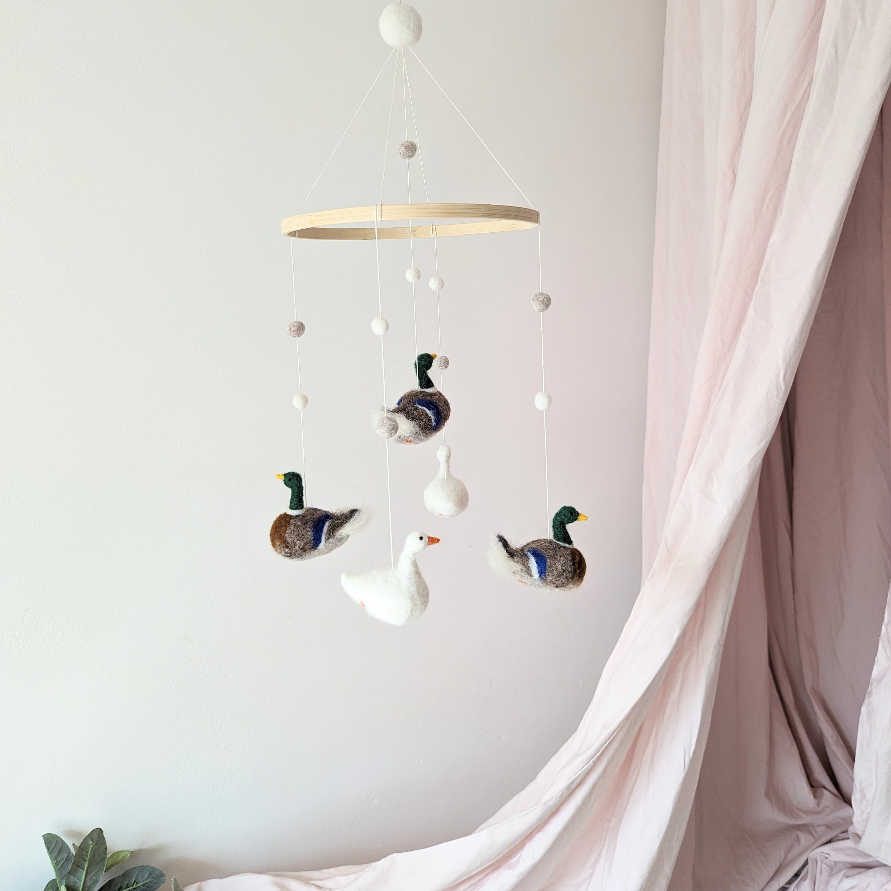 Duck Nursery Theme, Duckling Baby Mobile, Hunting Baby Mobile, Hunting ...