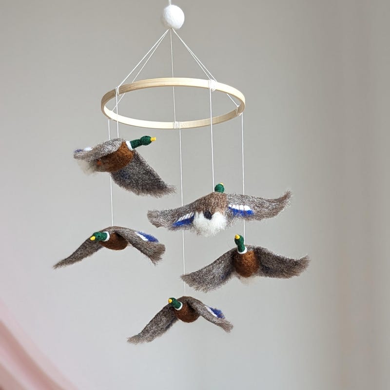 Wooden Baby Mobile - Etsy