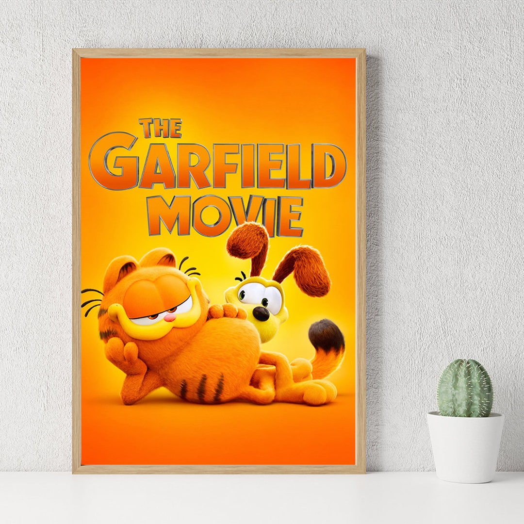 The Garfield Movie 2024movie Poster,canvas Print, Art Poster for Gift ...