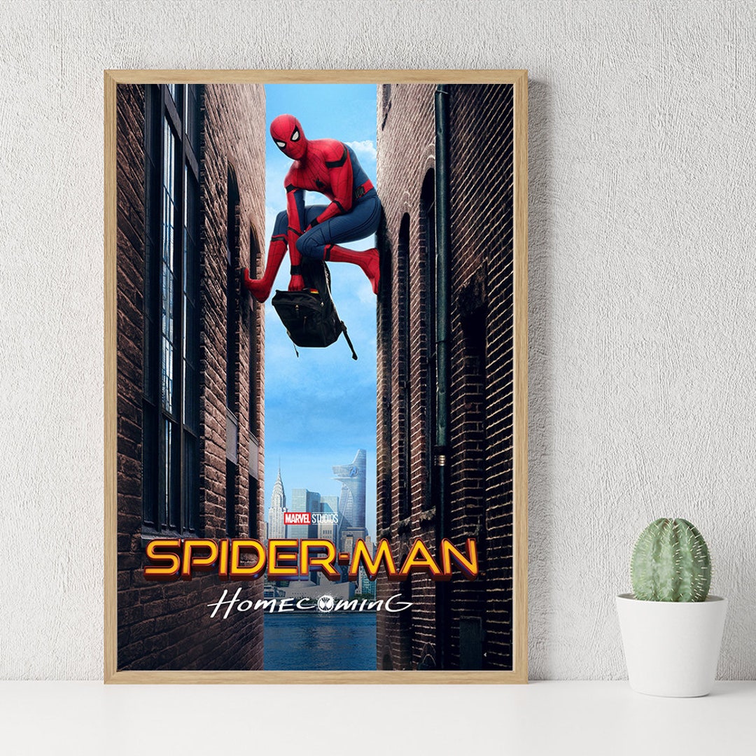 Spider-man Homecoming 2017 Movie Poster, Canvas Print, Art Poster for ...