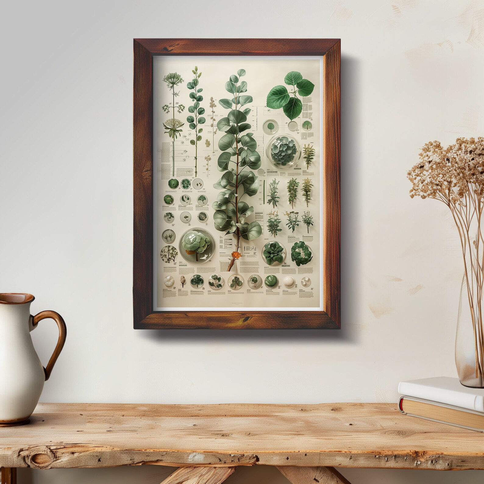 Chlorophyll Science Print Botanical Flower Print Floral Gift Poster ...