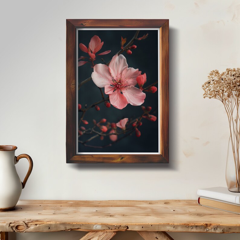 Japanese Maple Tree Print Botanical Flower Print Floral Gift Poster ...