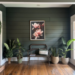 Magnolia Flower Print Botanical Flower Print Magnolia Floral Gift ...