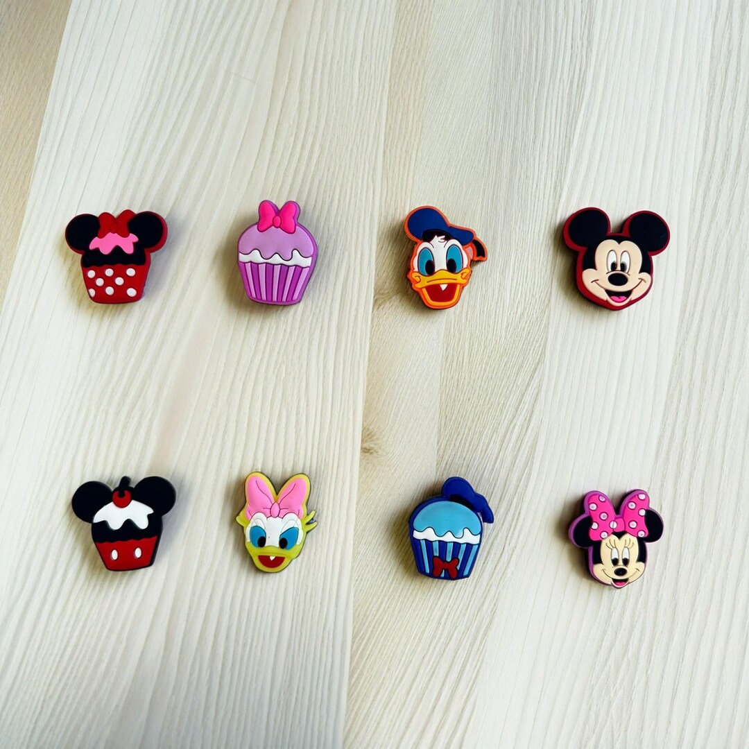 Mickey Mouse Croc Charms Set for Clogs Shoe Accessories Trending Mickey ...