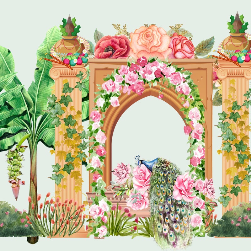 Indian Backdrop - Etsy