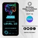 Editable Video Game Party Invitation Template Animated Video Game ...