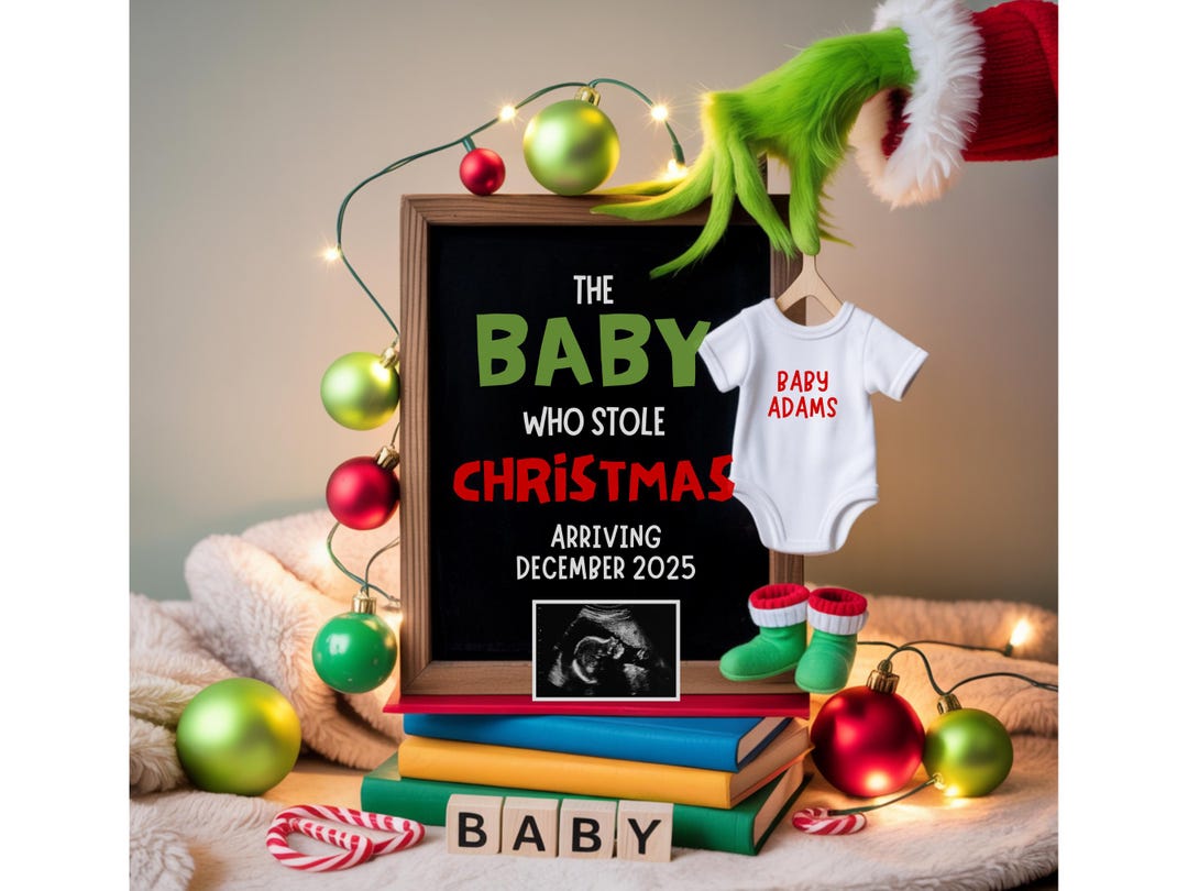 Christmas Pregnancy Announcement December Pregnancy Christmas December ...