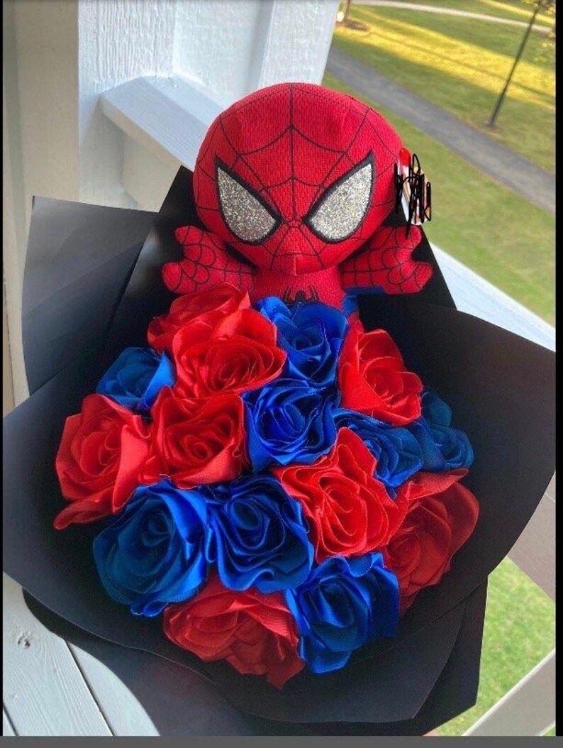 Custom Made Eternal Roses With CHARACTER OF CHOICE - Etsy