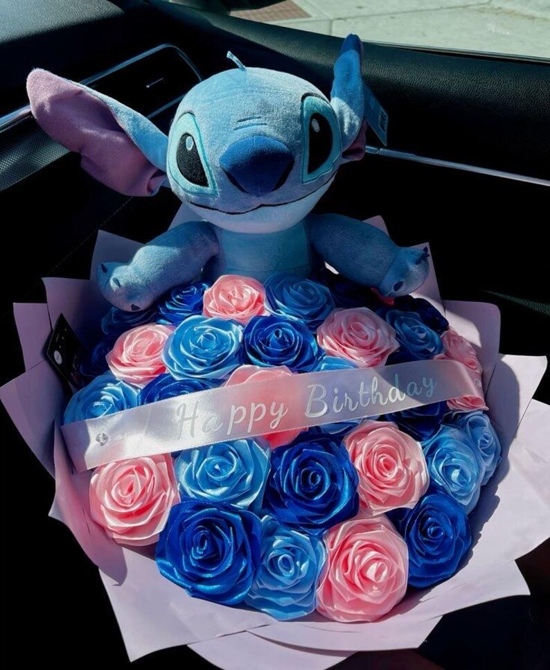 Custom Made Eternal Roses With CHARACTER OF CHOICE - Etsy