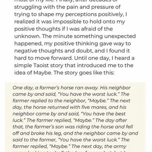 Maybe Cards: A Path to Stress-free Living - Etsy