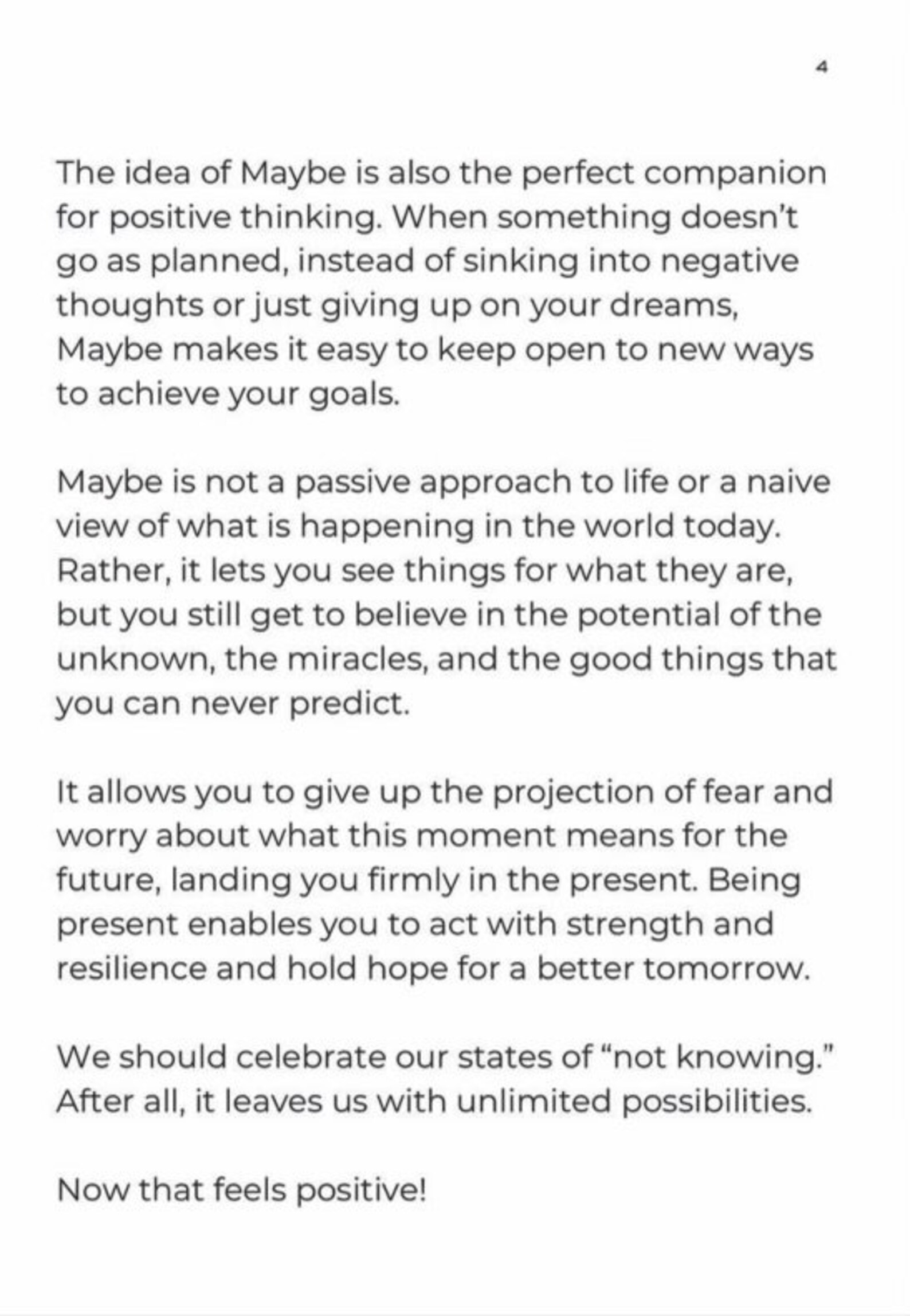 Maybe Cards: A Path to Stress-free Living - Etsy