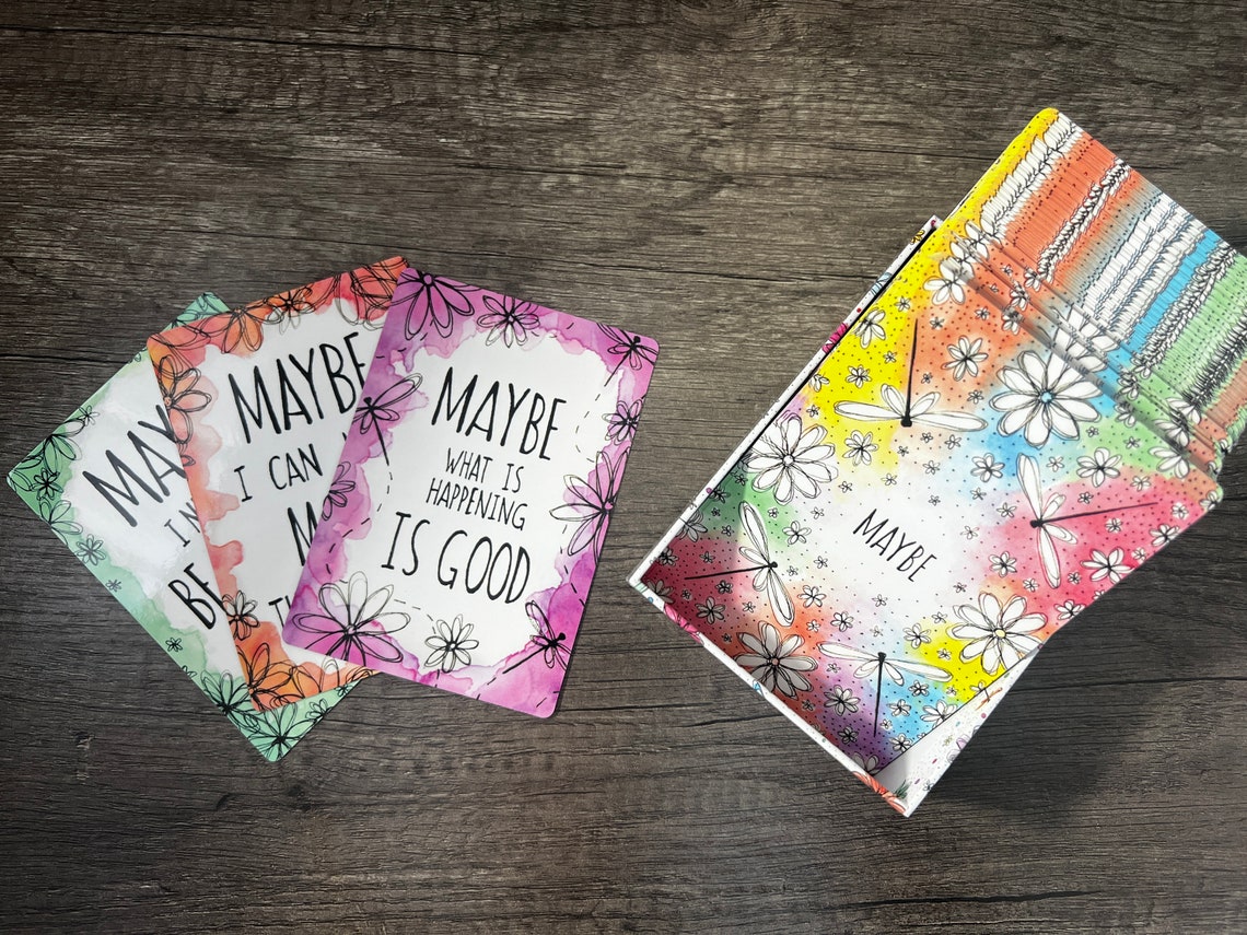 Maybe Cards: A Path to Stress-free Living - Etsy