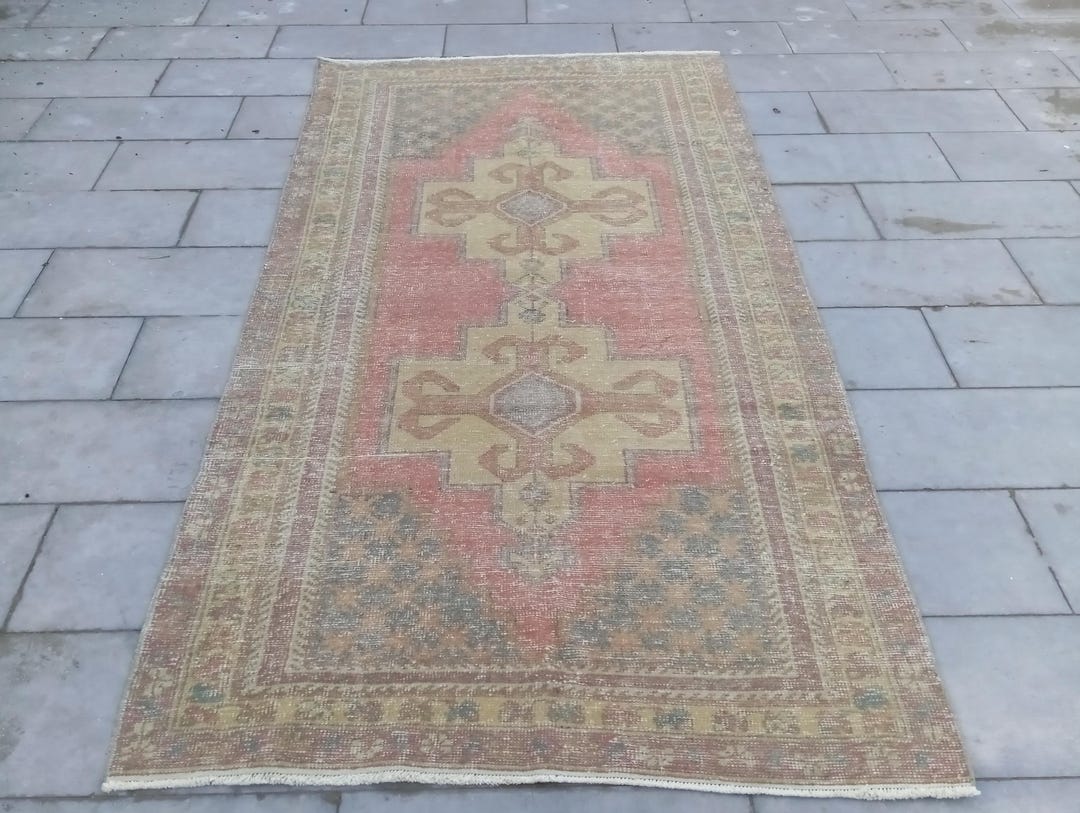 5x8 Rug,anatolian Rug,muted Rug 5x8,natural Rug, Turkish Rug,vintage ...