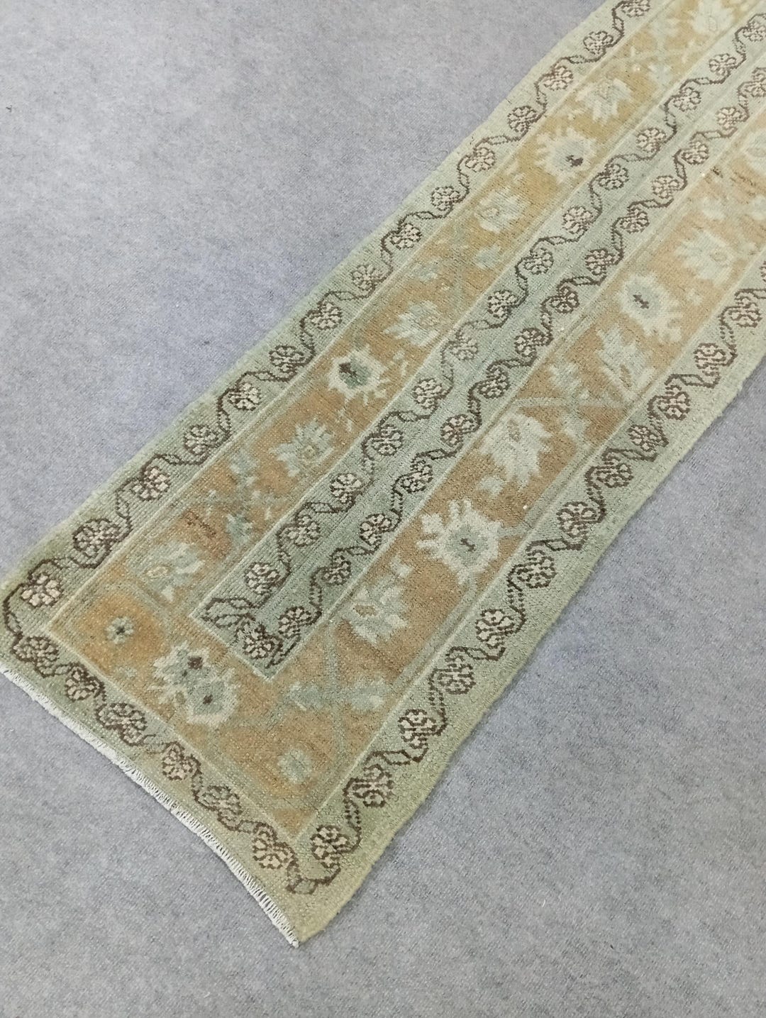 2x6 Rug, Vintage Runner Rug 2x6 Naturel Rug, 2x6 Oushak Rug,turkish ...