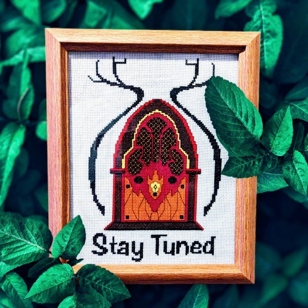 Alastor Hazbin Hotel Cross Stitch - Etsy