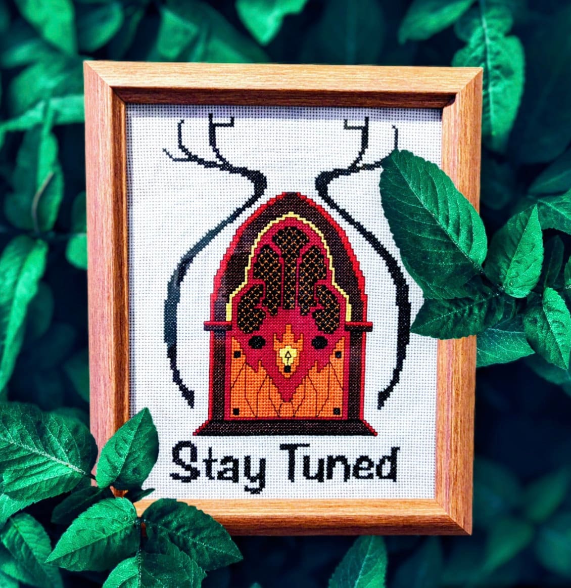 Stay Tuned Alastor Radio Demon Hazbin Hotel Cross Stitch PDF - Etsy