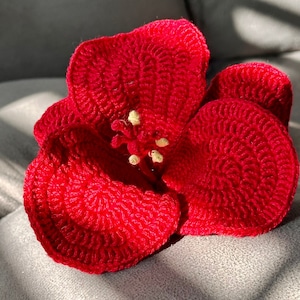 Hibiscus Flower Pen Crochet Pattern (PDF Download) - Etsy