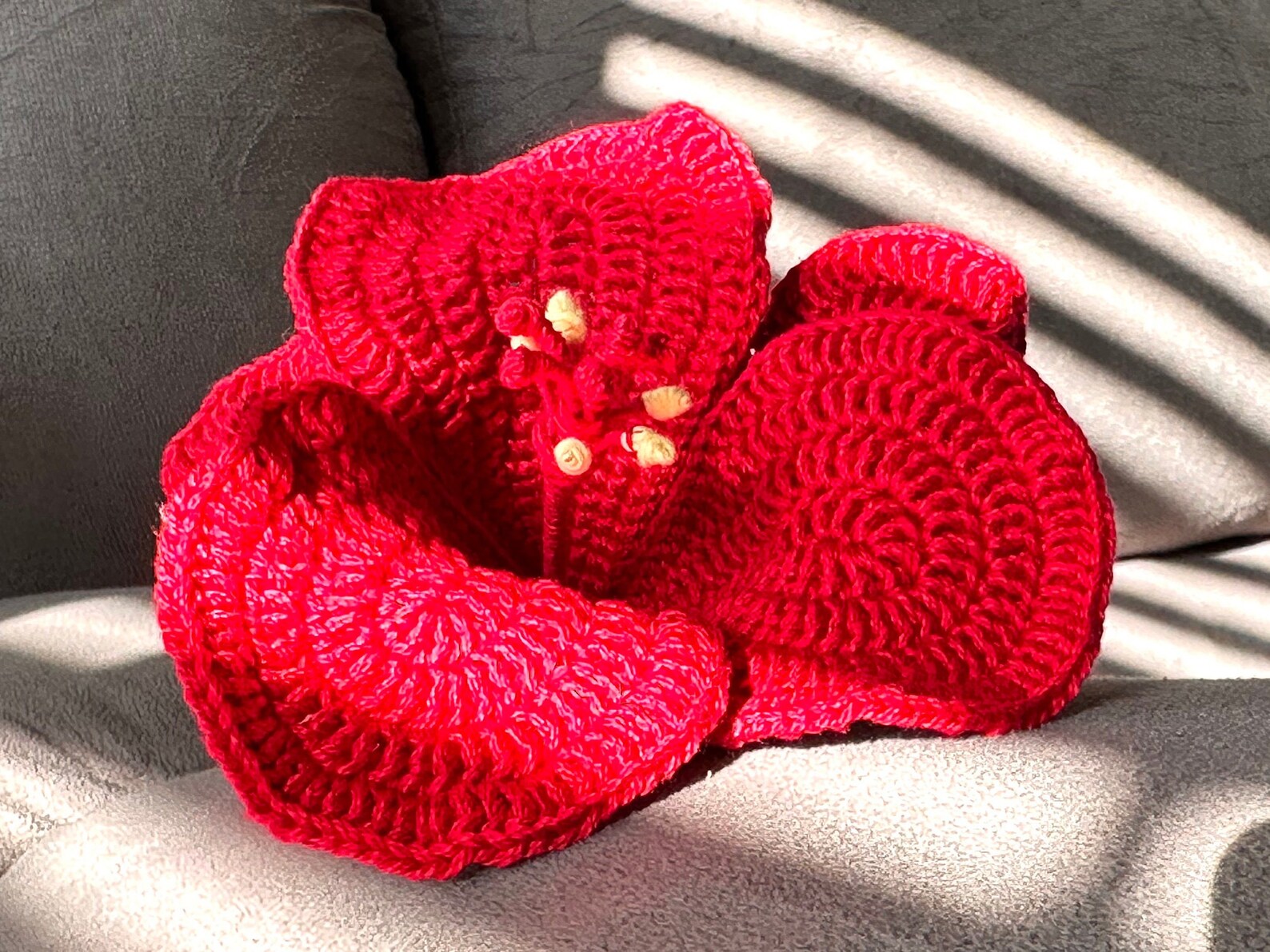 Hibiscus Flower Pen Crochet Pattern (PDF Download) - Etsy