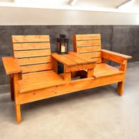 Double Bench - Etsy