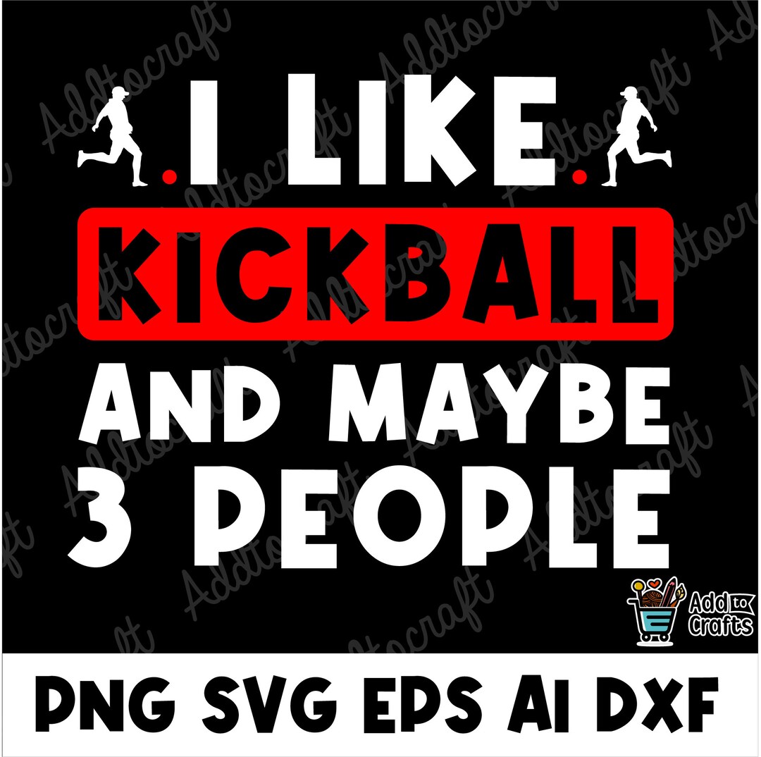 I Like Kickball SVG: Retro Kickball Graphics (digital Files) - Etsy
