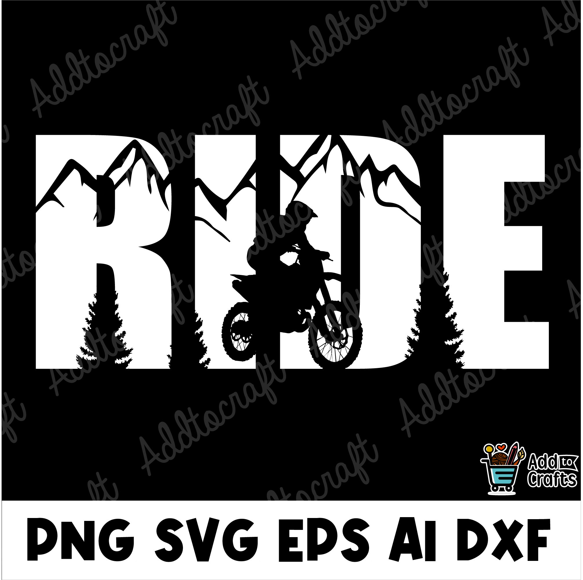 Mountain Ride Motorcross Svg, Dirt Bike Svg, Motorcycle Svg, Racing Svg ...